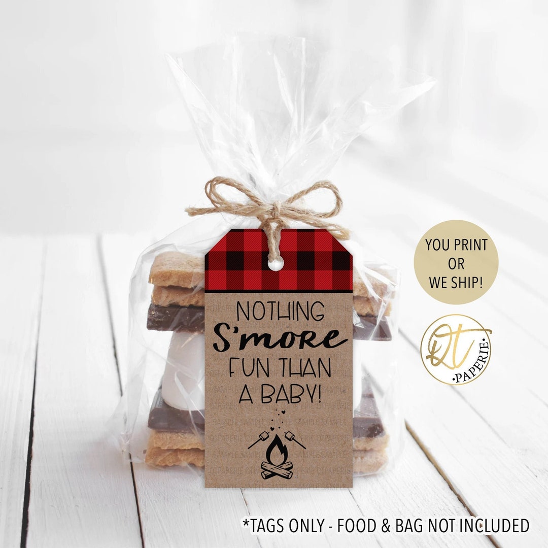 Nothing Smore Fun Than A Baby Tag, Smores Baby Shower Tag, Smore Party ...