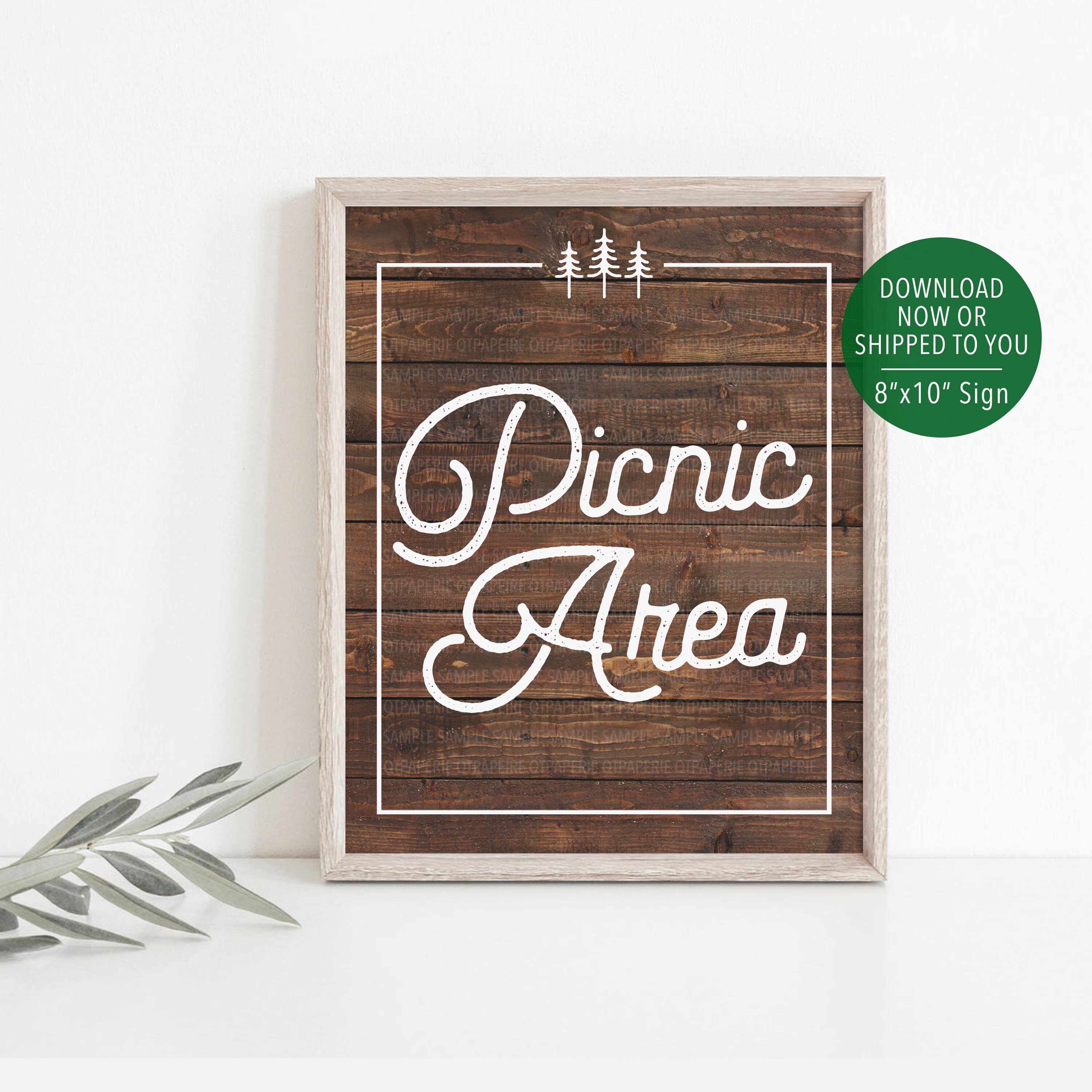 Picnic Sign