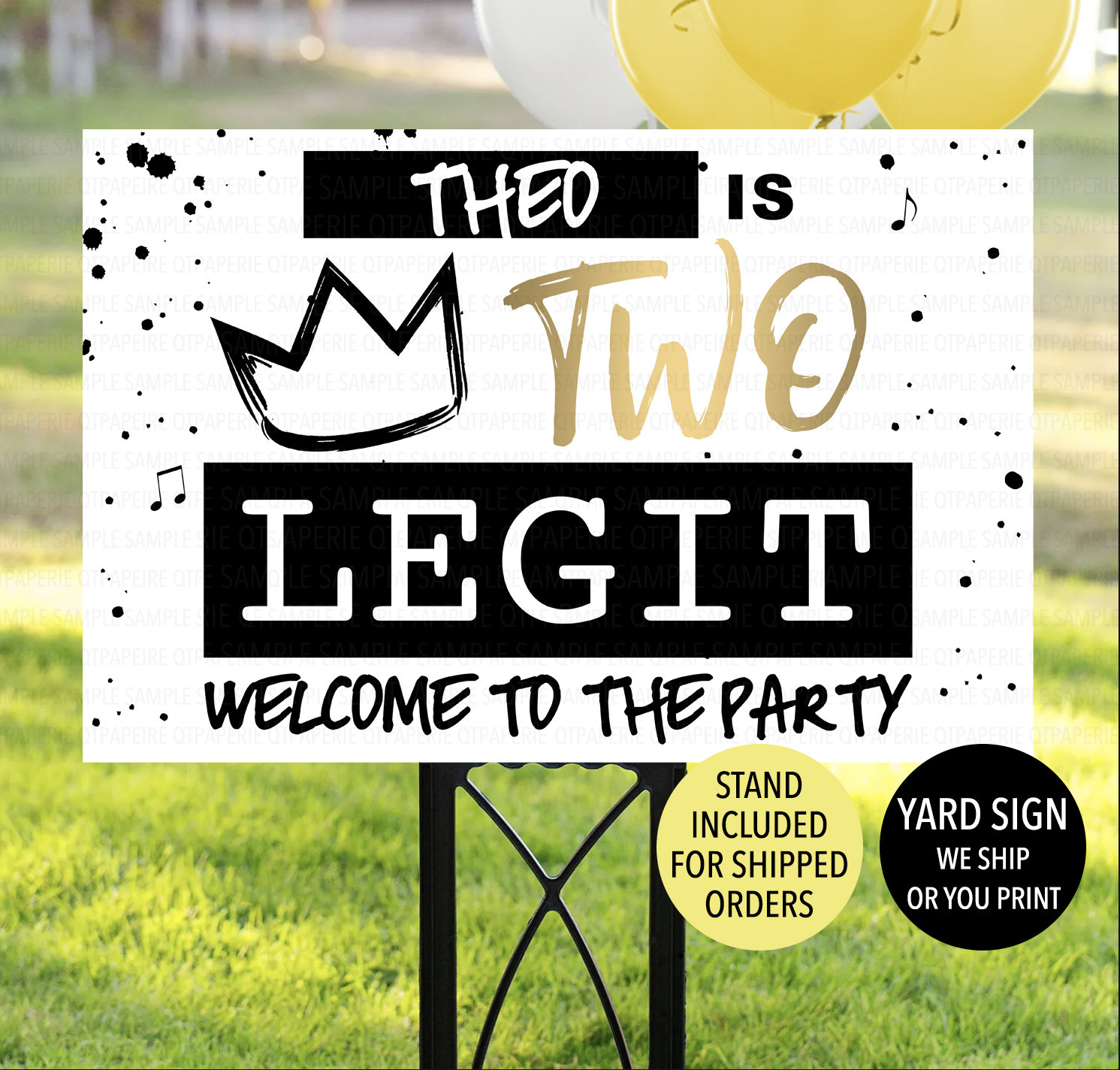 Two Legit Birthday Sign Two Legit Welcome Sign 2 Legit 2 - Etsy
