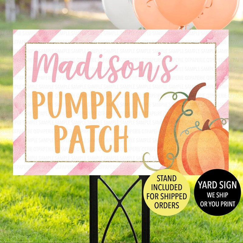 Pumpkin Patch Sign - Etsy