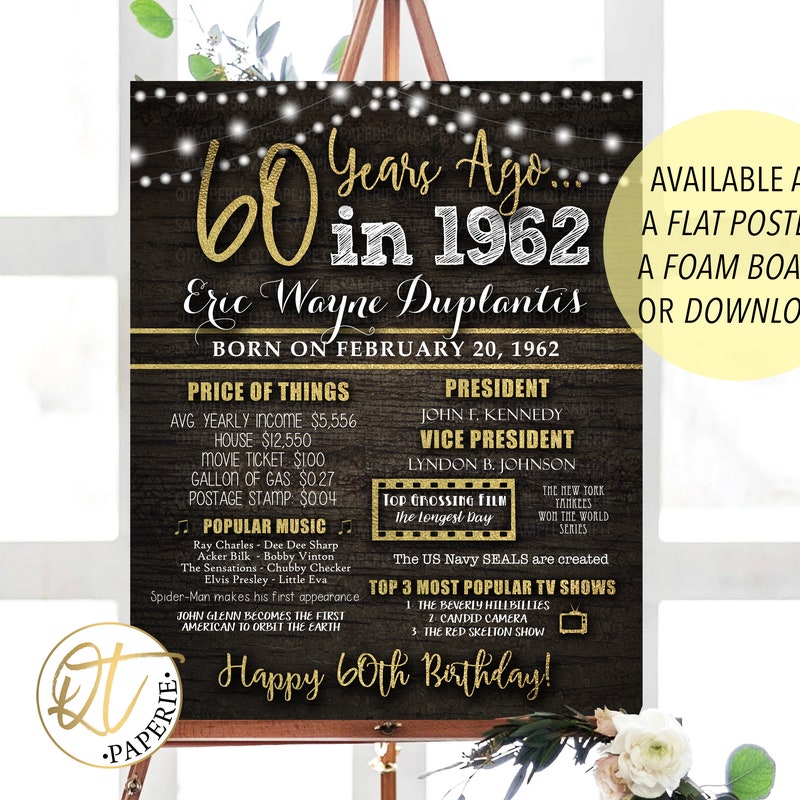 60 Years Ago - Etsy