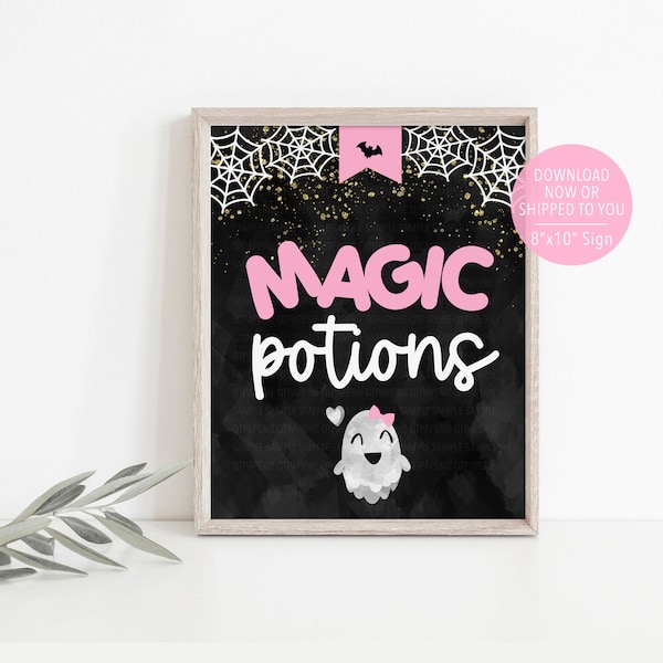 Magic Potion Sign - Etsy
