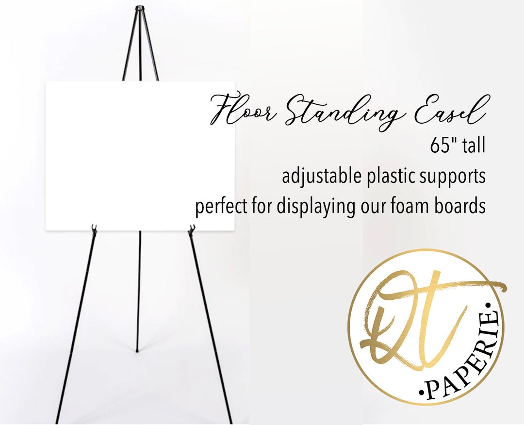 Floor Standing Easel for Sign, Easel for Board, Table Top Easel, Metal ...