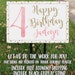 Pink Gold Birthday Sign Polka Dot Birthday Sign Birthday - Etsy
