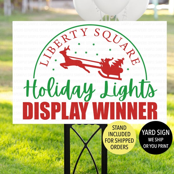 Christmas Yard Sign - Etsy