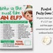 Who is Most Like Elf Game, Funny Family Christmas Game, Printable ...