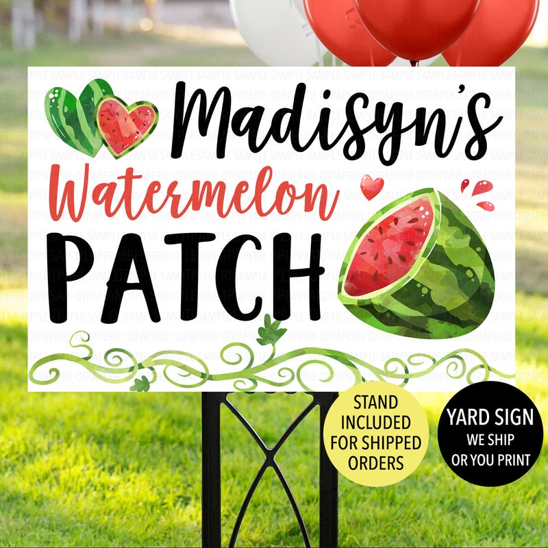 Watermelon Patch - Etsy