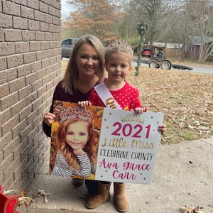 Pageant Parade Car Magnet, Little Miss Pageant Magnet, Parade Idea ...