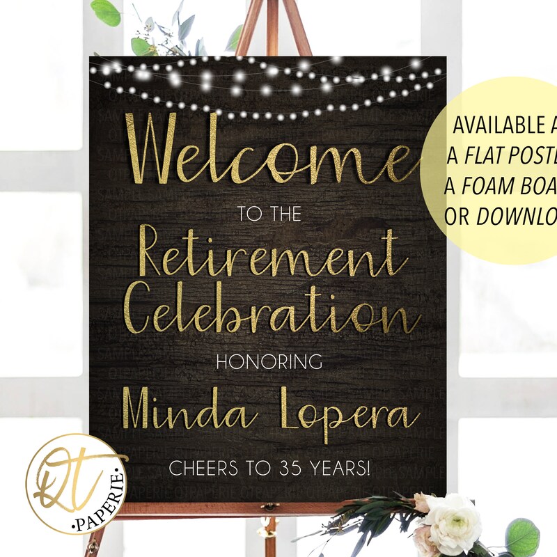 Retirement Sign - Etsy