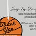 Basketball Thank You Tag, Basketball Birthday Tag, Basketball Party ...