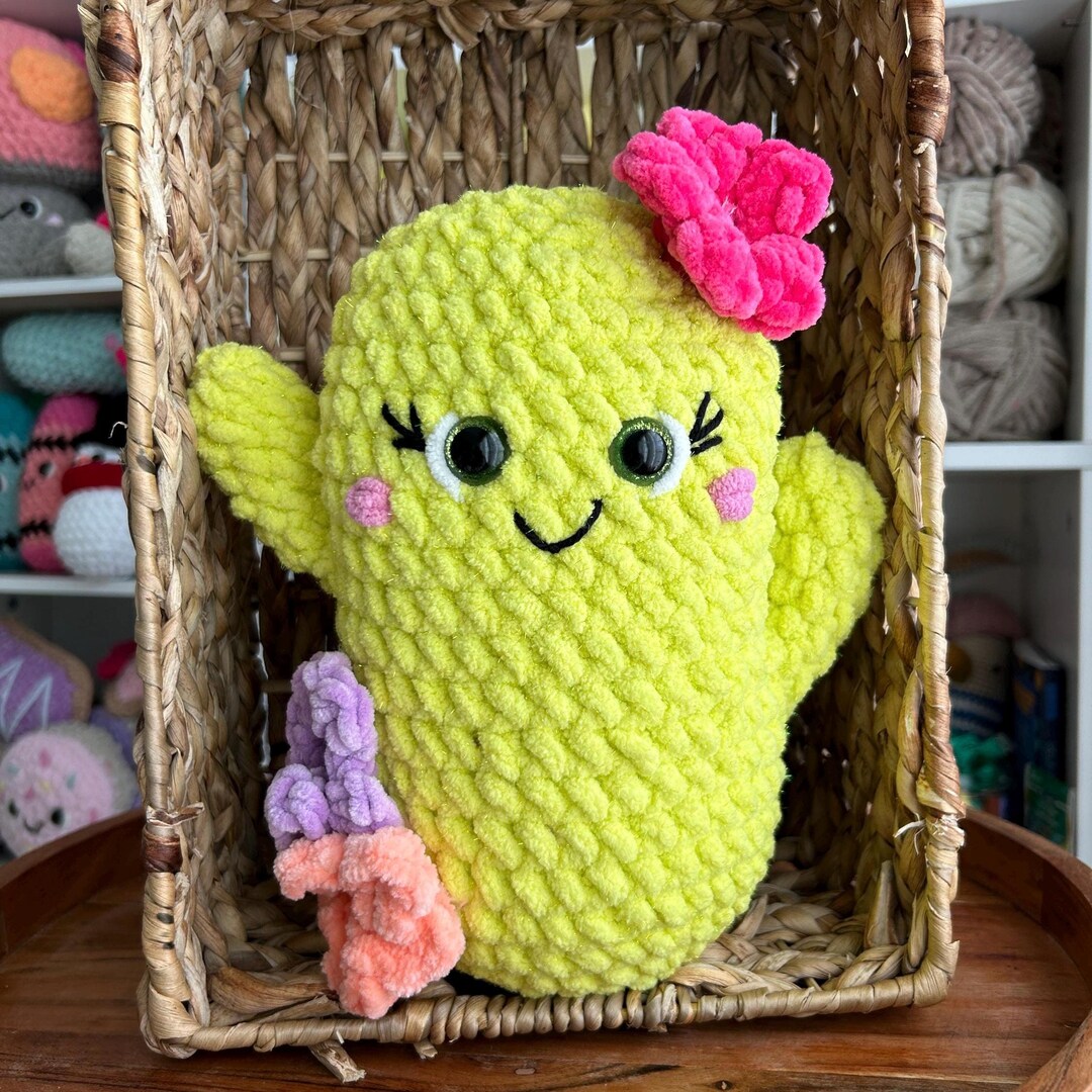 Crochet Cactus Doll, Crochet Amigurumi Toy, Handmade Toys, Crochet ...