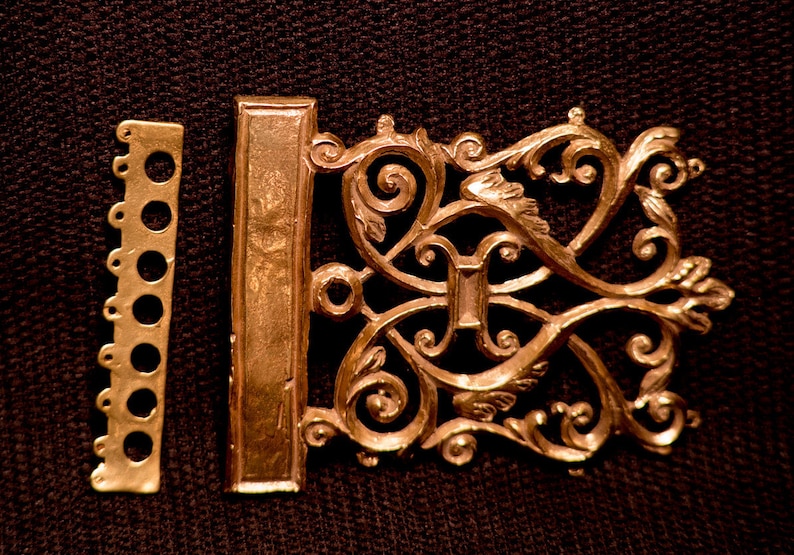 Flemish High Waisted Belt Clasp - W-43 - Etsy