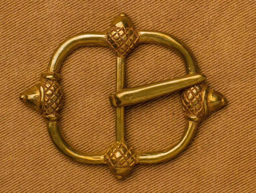 Belt Buckle With Acorns - X-92 - Etsy