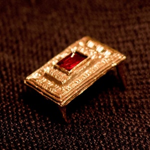 Rectangular Belt Mount With Enamel - X-44 - Etsy