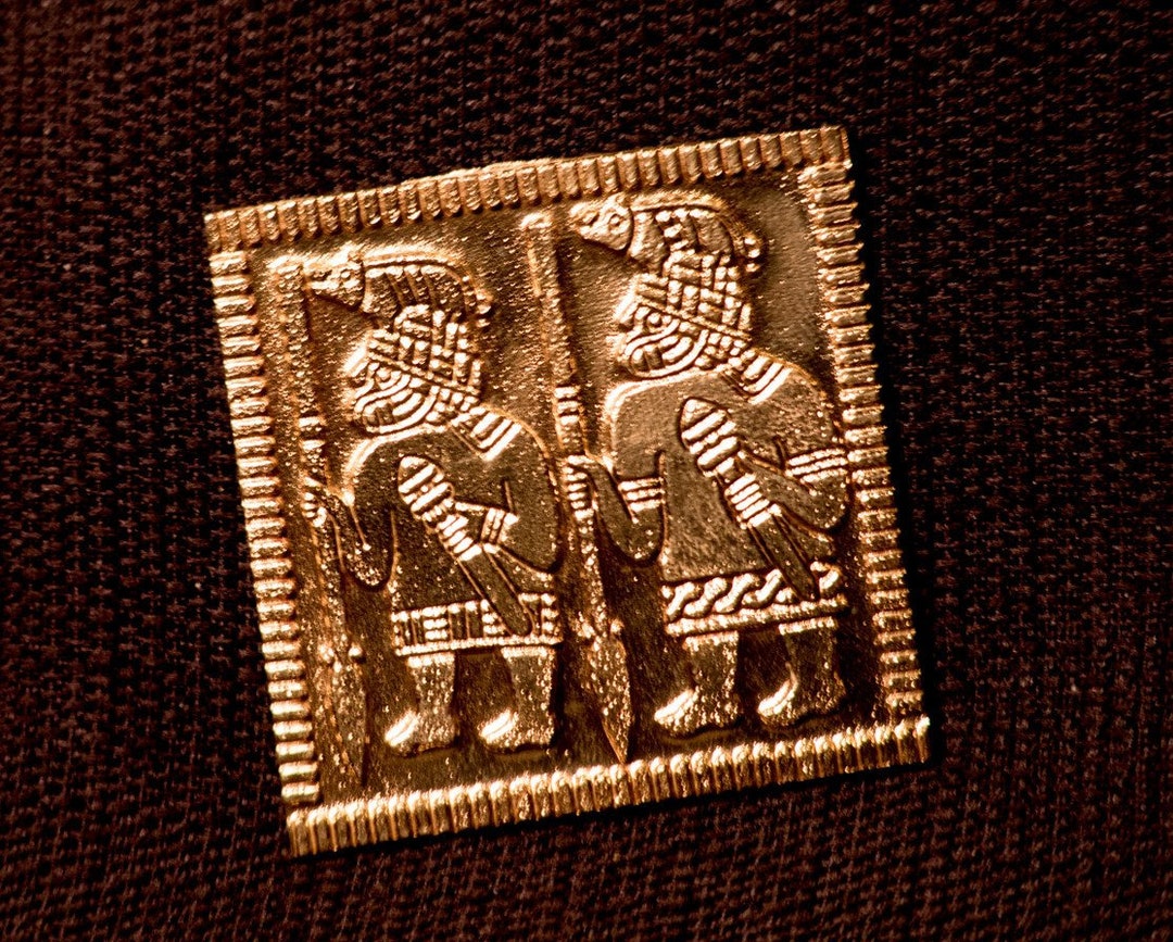 Helm Plaque - Men With Spears! - PV09 - Etsy