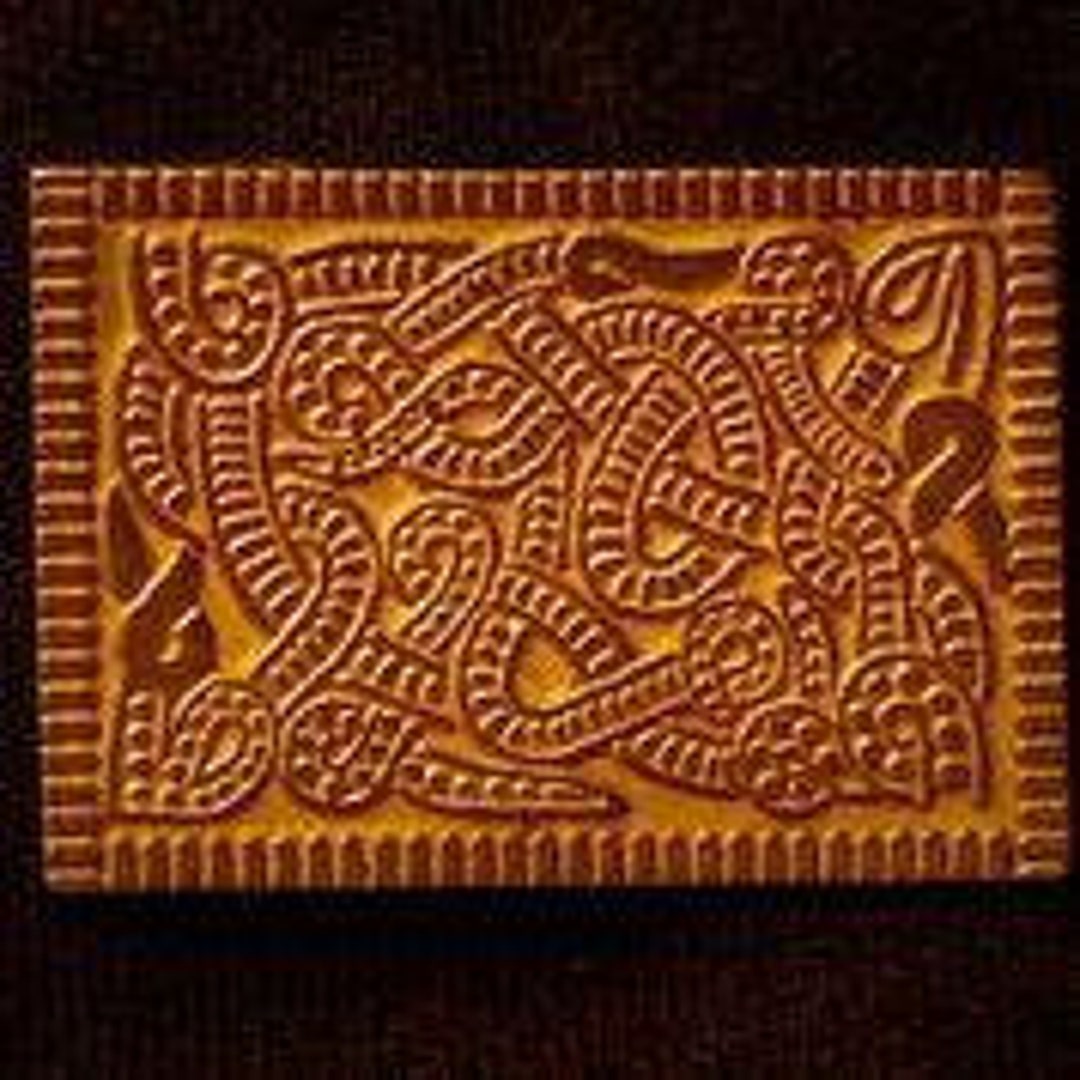 Helm Plaque - Rectangular Medium Knot - PV07 - Etsy