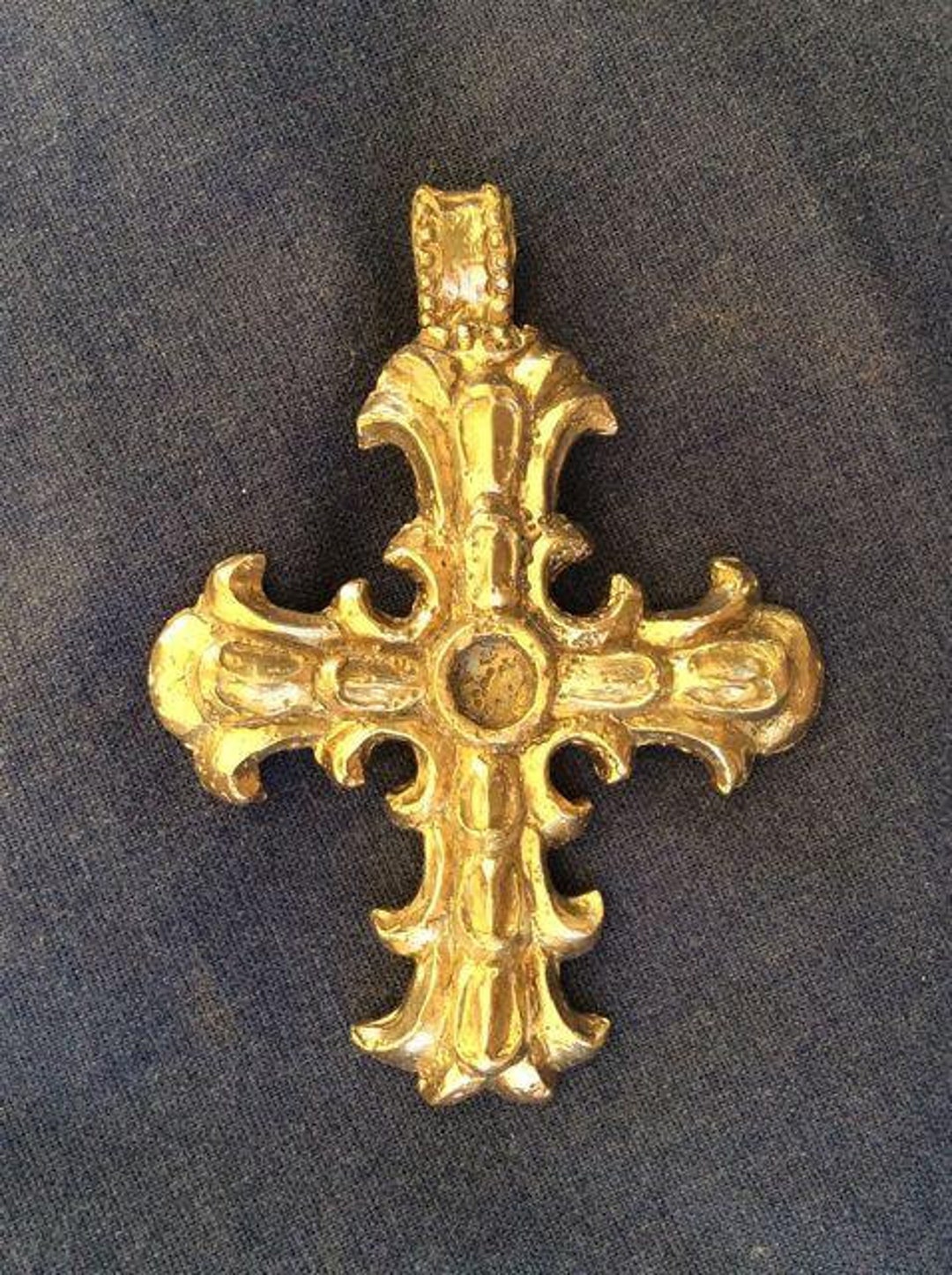 Cross - Ornate With Scalloped Edges U-7 - Etsy