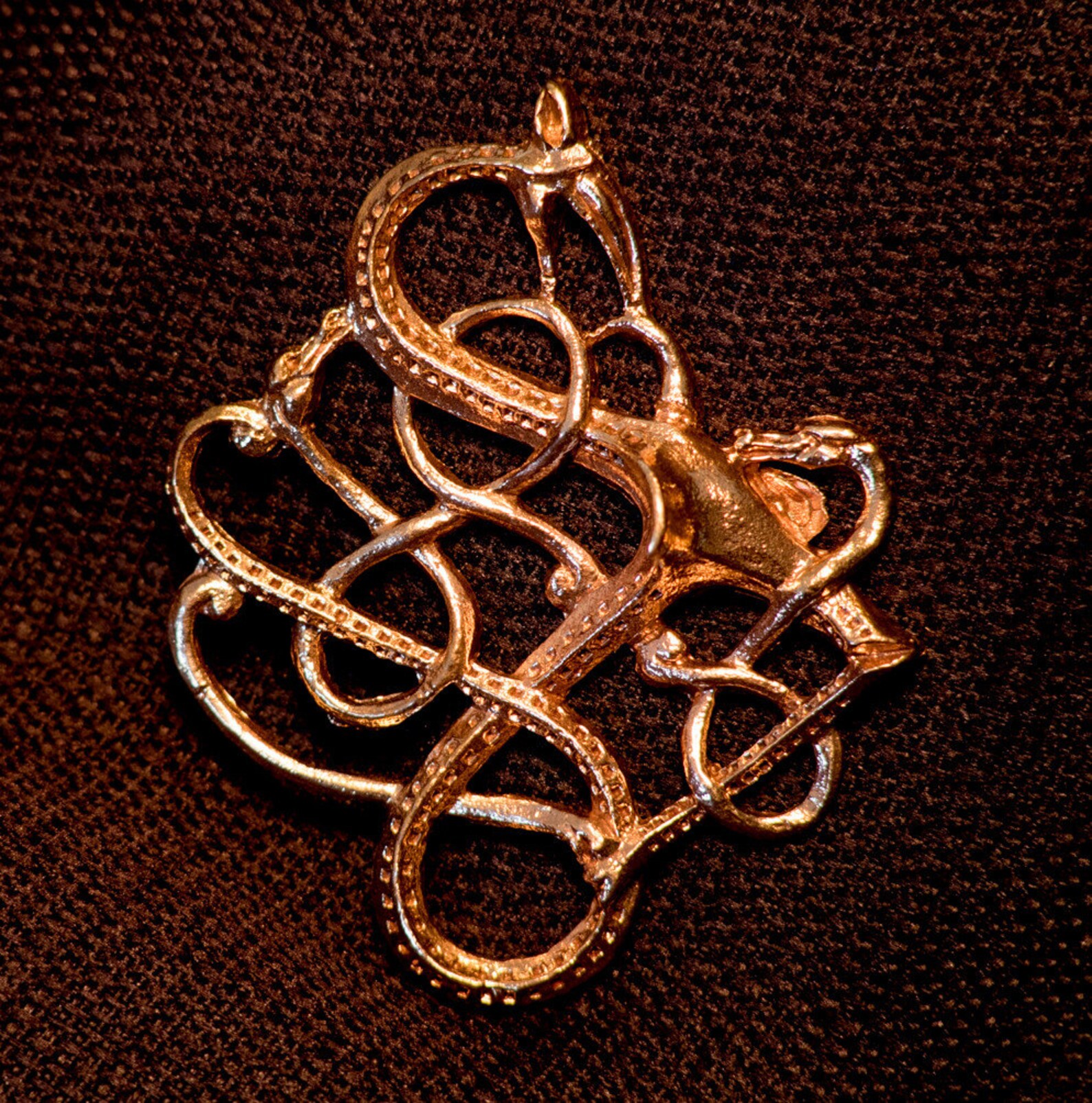 Open Knot Dragon Pendant - N-47 - Etsy
