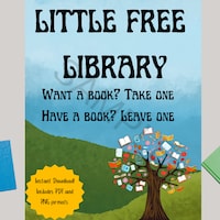 Little Free Library - Etsy