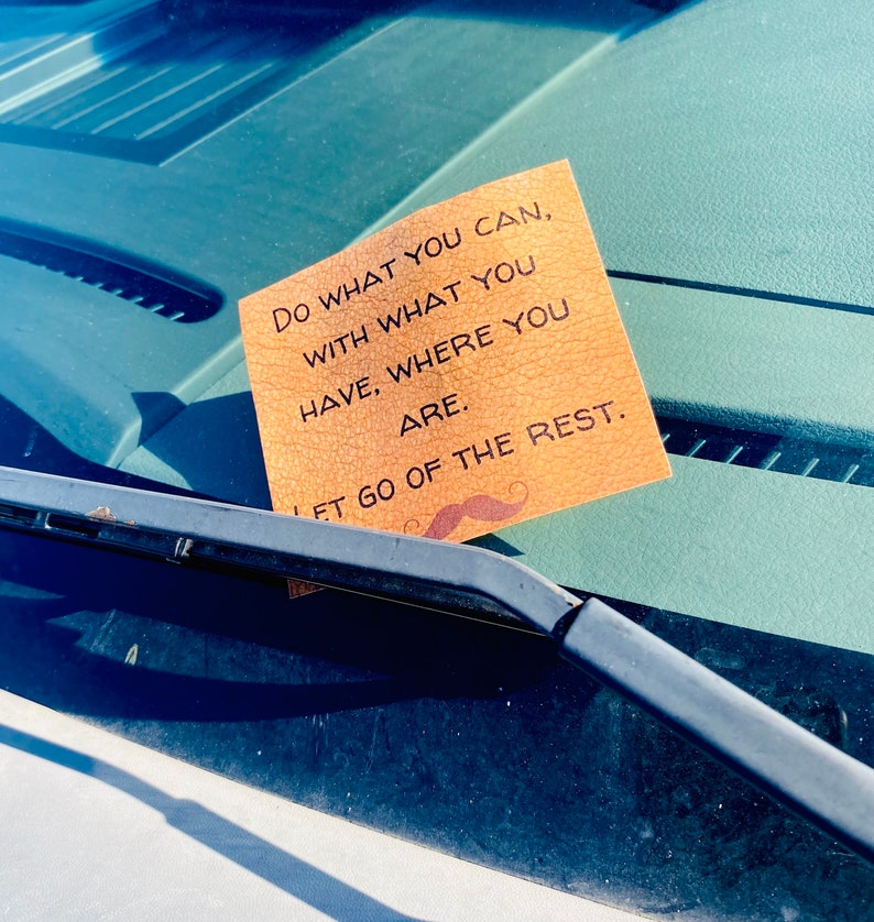 Encouragement Cards, Printable Gift Note, Car Tag Gentile Mustache ...