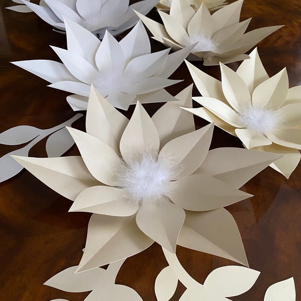 Chanel Paper Flowers - Etsy