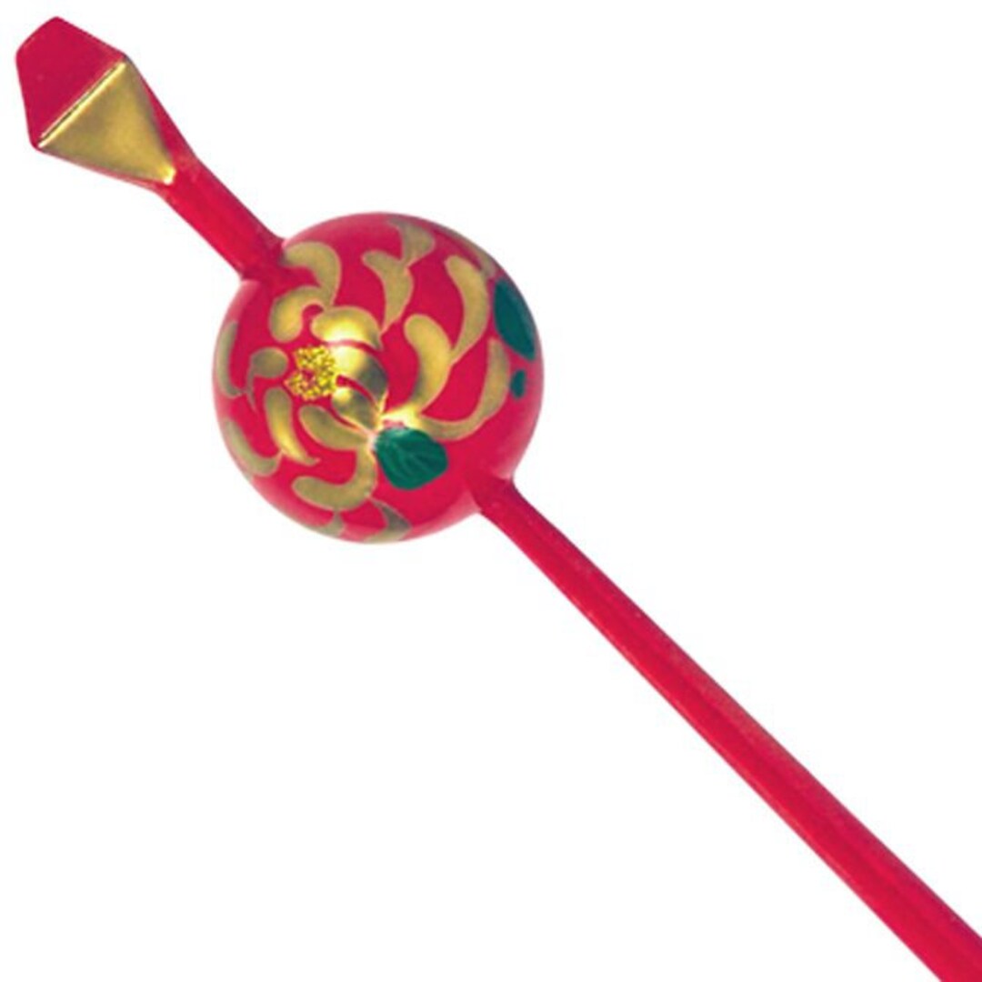 Tama Kanzashi Red Kiku - Etsy