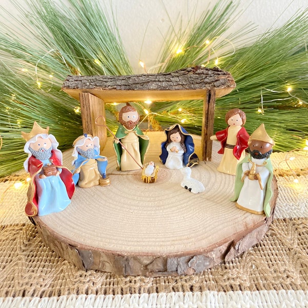 Handmade Nativity - Etsy