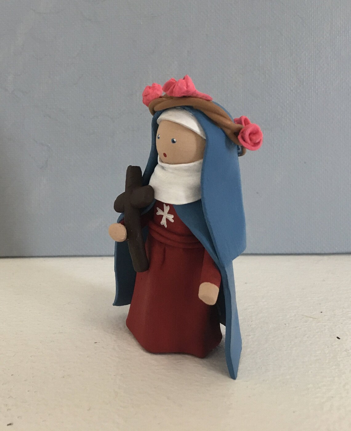 Saint Flora of Beaulieu Handmade Statue Confirmation Gift | Etsy