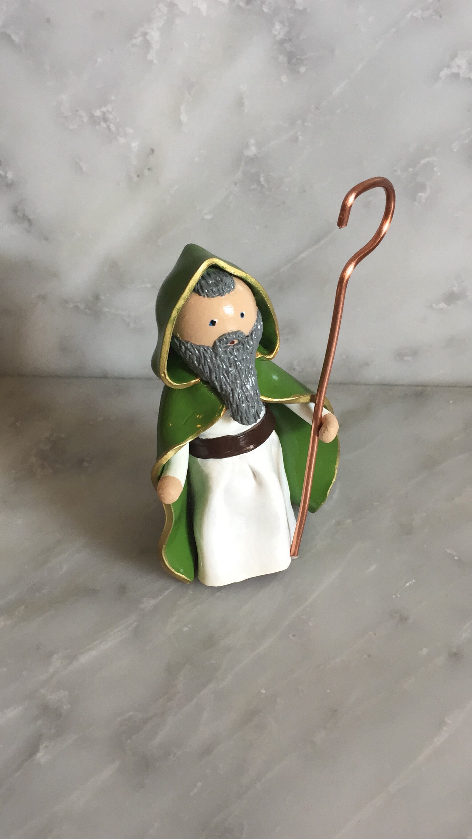 Saint Declan Handmade Statue Confirmation Gift Christmas - Etsy Israel