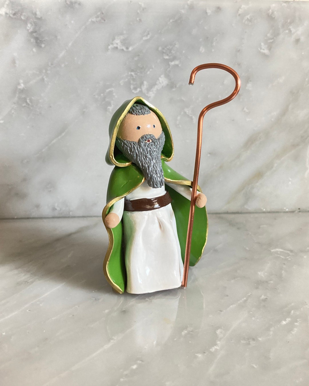 Saint Declan Handmade Statue Confirmation Gift Christmas - Etsy Israel