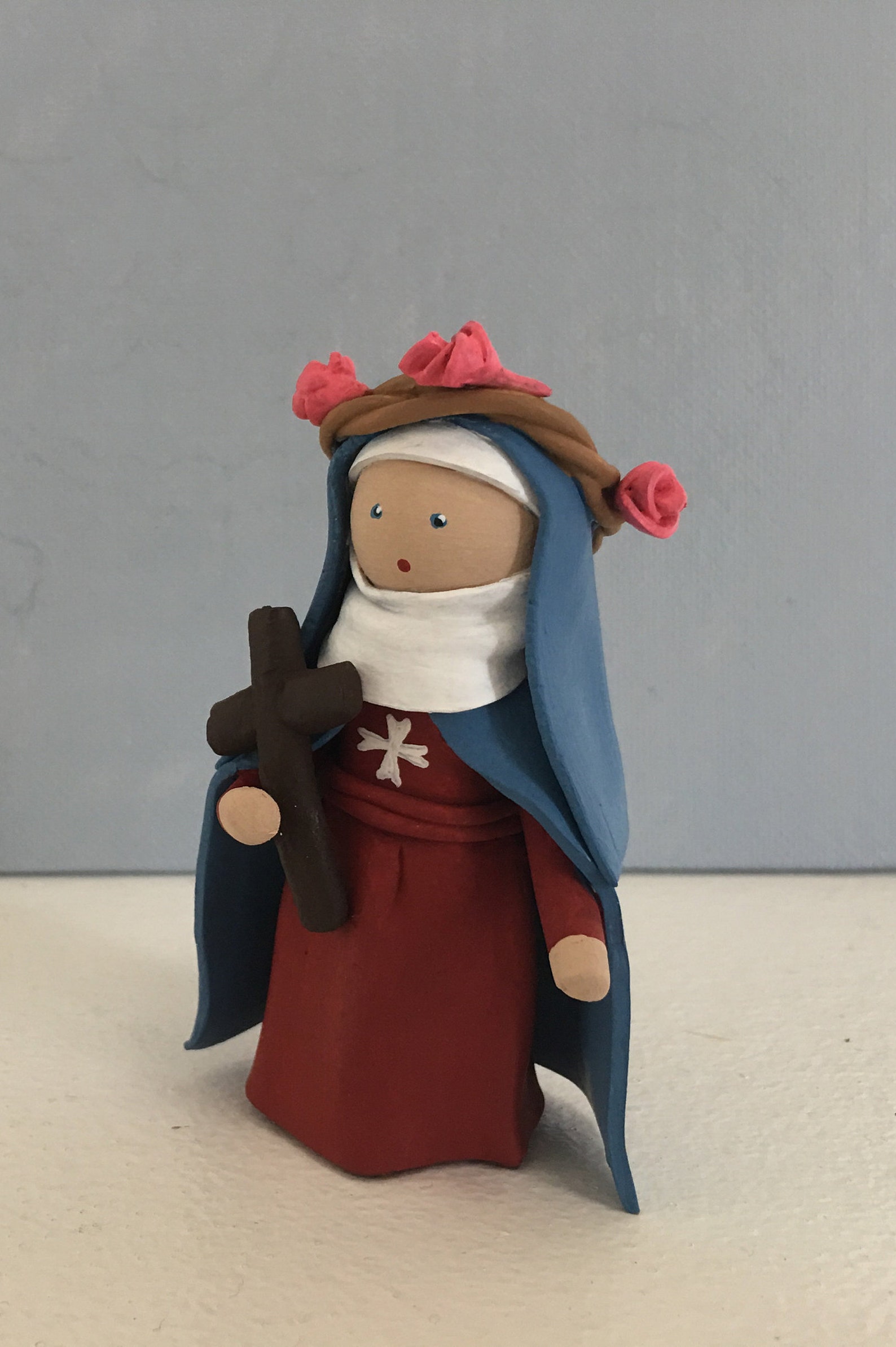 Saint Flora of Beaulieu Handmade Statue Confirmation gift | Etsy