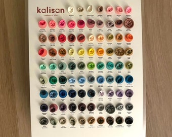 Sempertex Color Chart With Balloons - Etsy