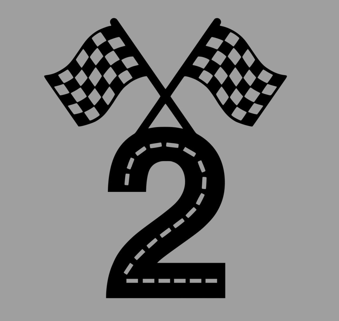 Two Fast Digital Download, SVG, PNG, Cake Topper, 2nd Birthday - Etsy