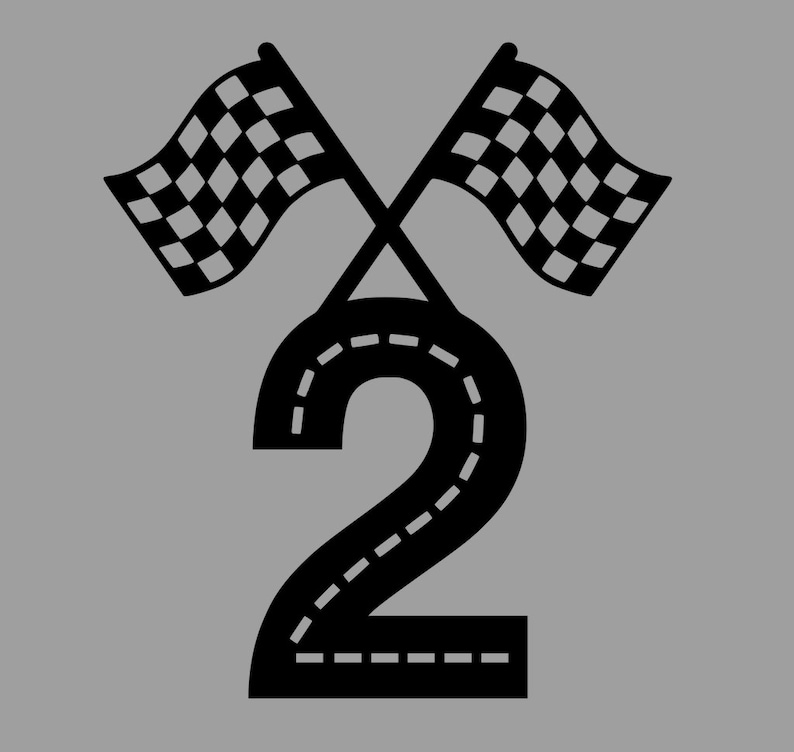 Two Fast Digital Download, SVG, PNG, Cake Topper, 2nd Birthday - Etsy