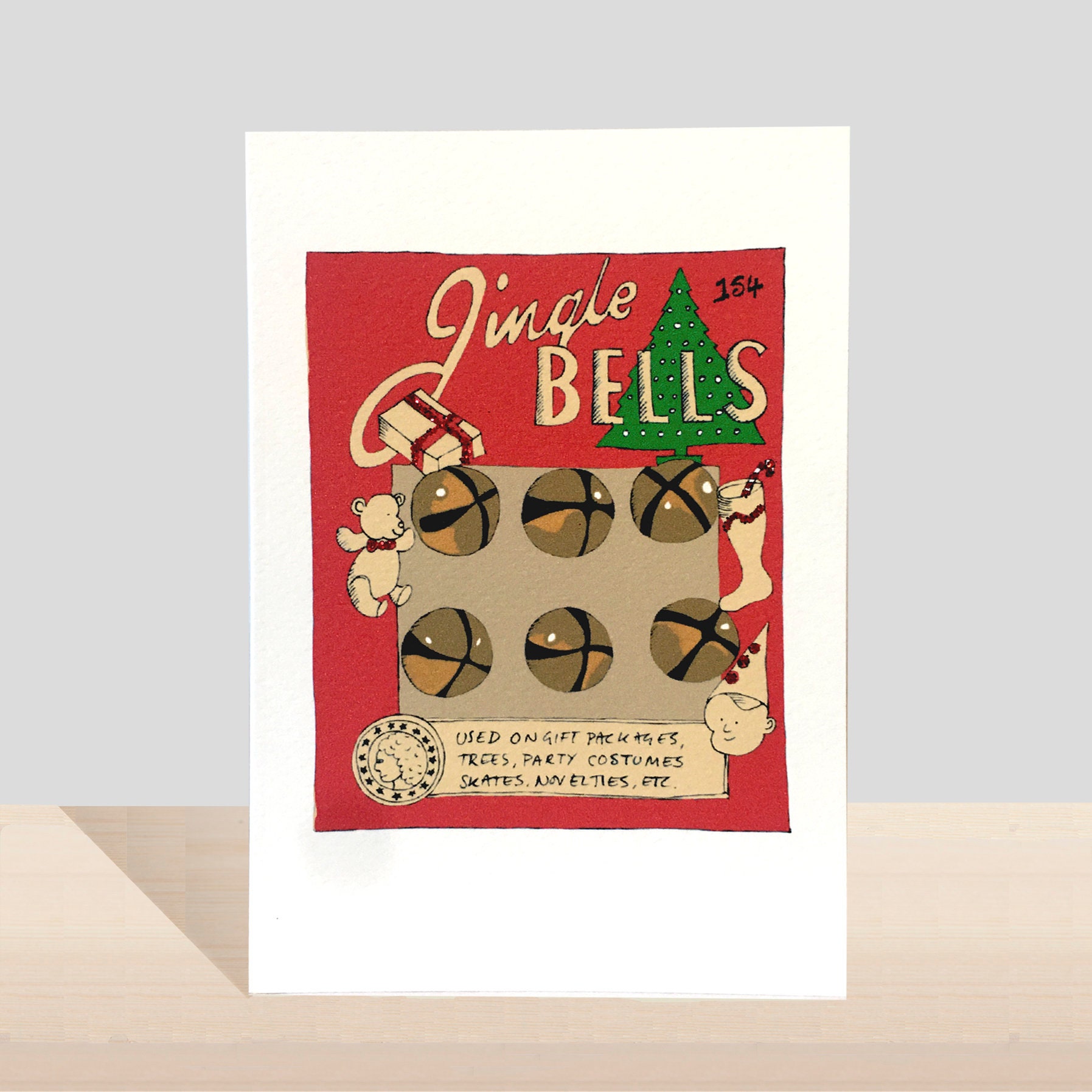 Jingle Bells Vintage Cards