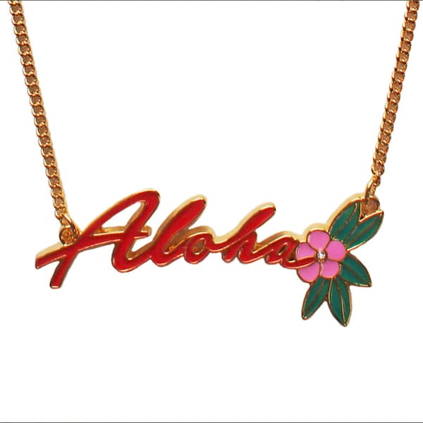 Aloha Necklace - Etsy