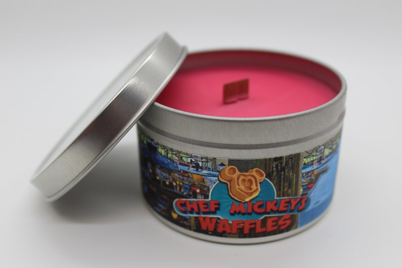 Chef Mickeys Waffles Disney Inspired Scented Candle 8oz - Etsy