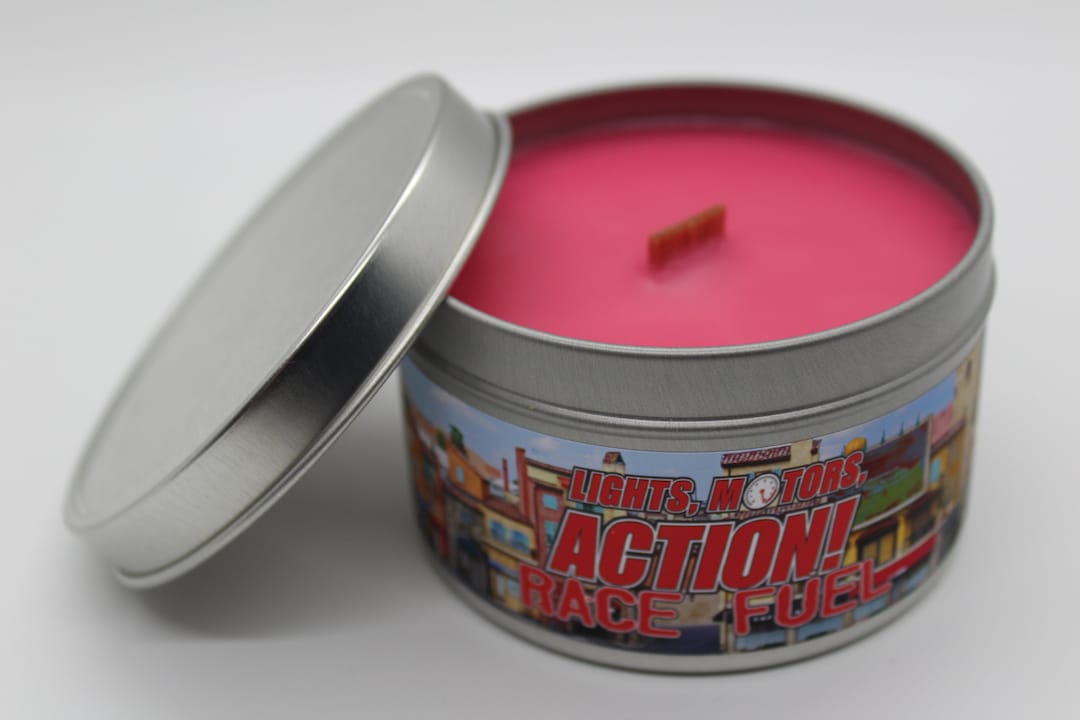 Lights Motors Action Race Fuel | Disney Inspired Scented Candle | 8oz ...