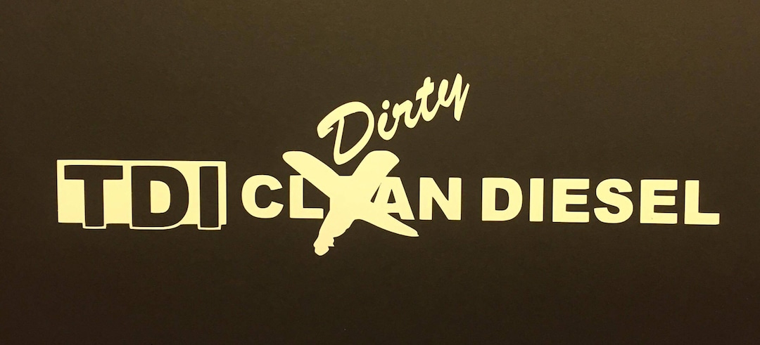 TDI | Dirty Diesel | Sticker | Vinyl | Decal | Diesel | Euro | German ...
