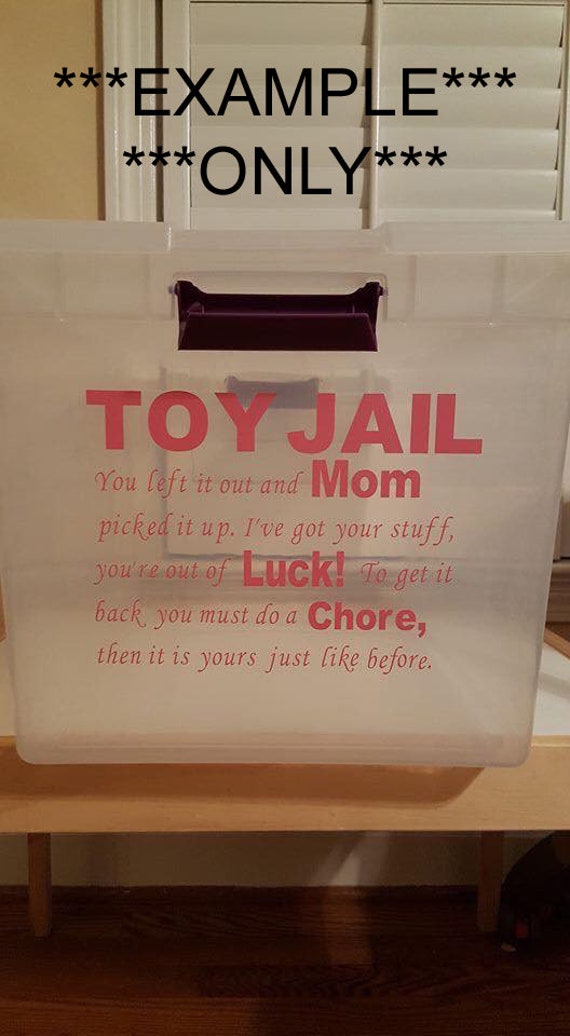 Toy jail box store