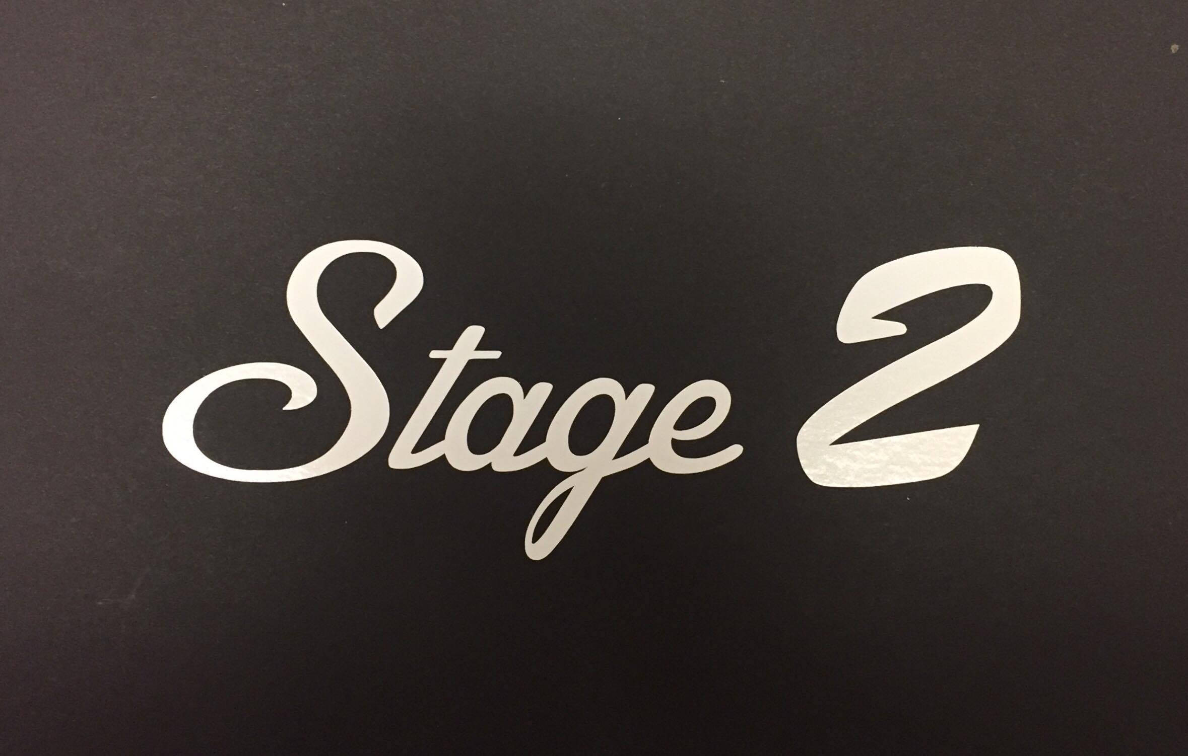 Stage 2 Sticker Vinyl Decal Stage Two - Etsy