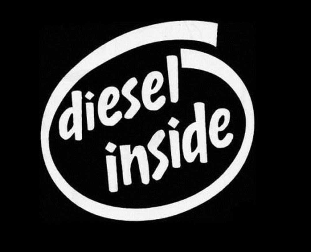 Diesel Inside Sticker Vinyl Decal - Etsy