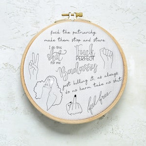 Sassy Stitches | Stick + Stitch - Etsy