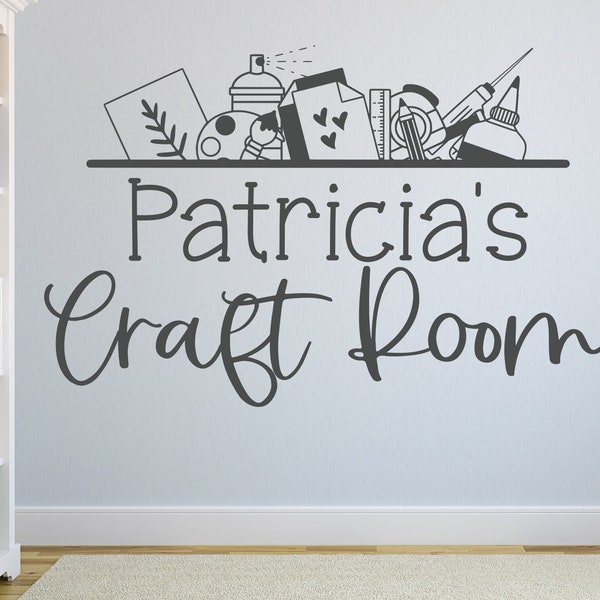 Craft Room Decal - Etsy