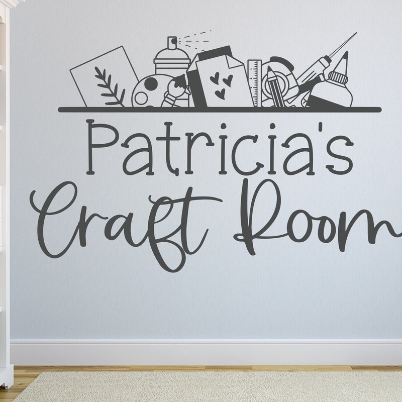Craft Room Decal - Etsy