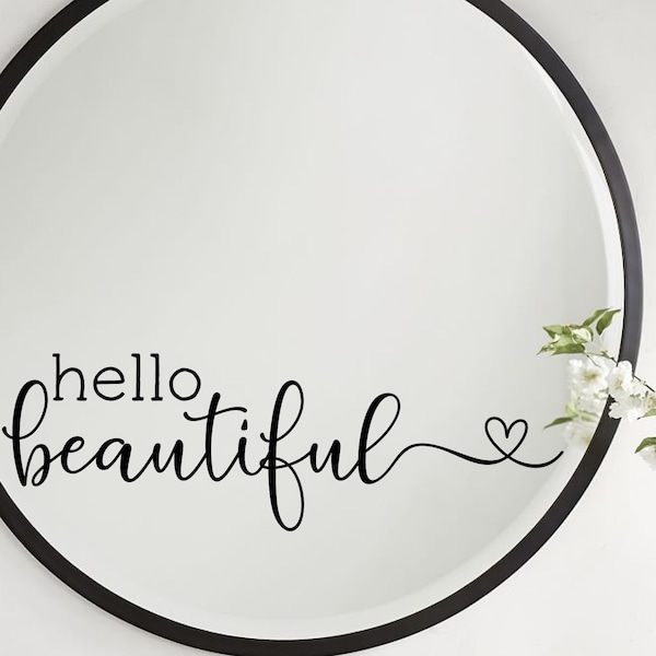 Hello Beautiful Wall Decor - Etsy
