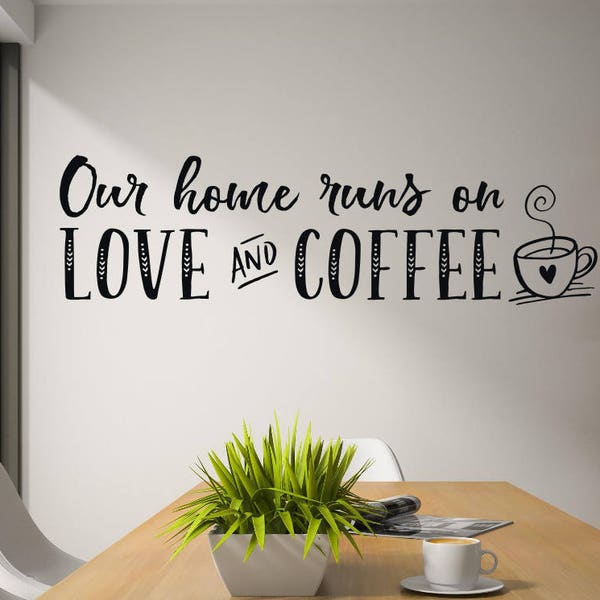 Coffee Wall Decal - Etsy