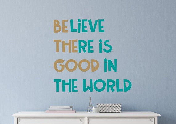 Be the Good Wall Decal Be the Good Decal Be the Good Wall | Etsy