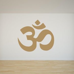 Ohm Wall Decal - Ohm Wall Art -ohm Sign - Ohm Symbol - Yoga Wall Decal ...