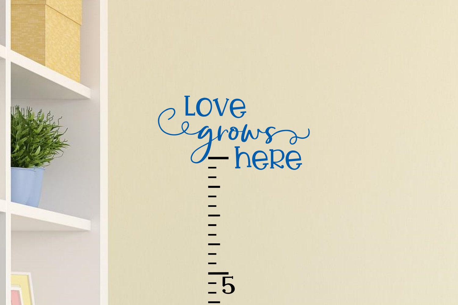 Growth Chart Decal Growth Chart Vinyl Decal Growth Chart | Etsy